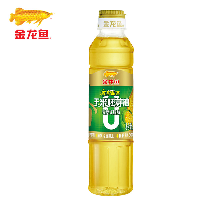 金龙鱼 甜香玉米油 植物甾醇胚芽油小瓶烘培油蛋糕色拉油