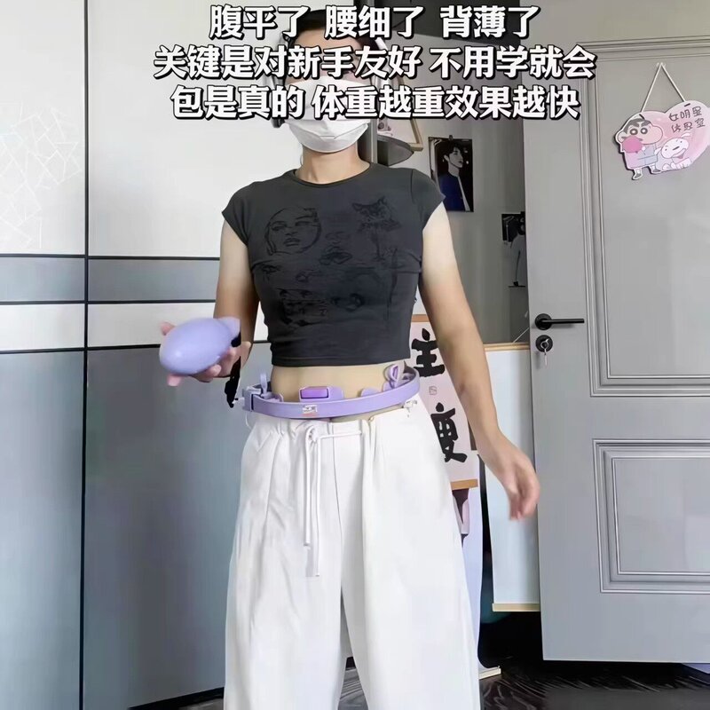 智能呼啦圈可调节大小不会掉健身器材女不伤腰瘦肚子减肥专用神器