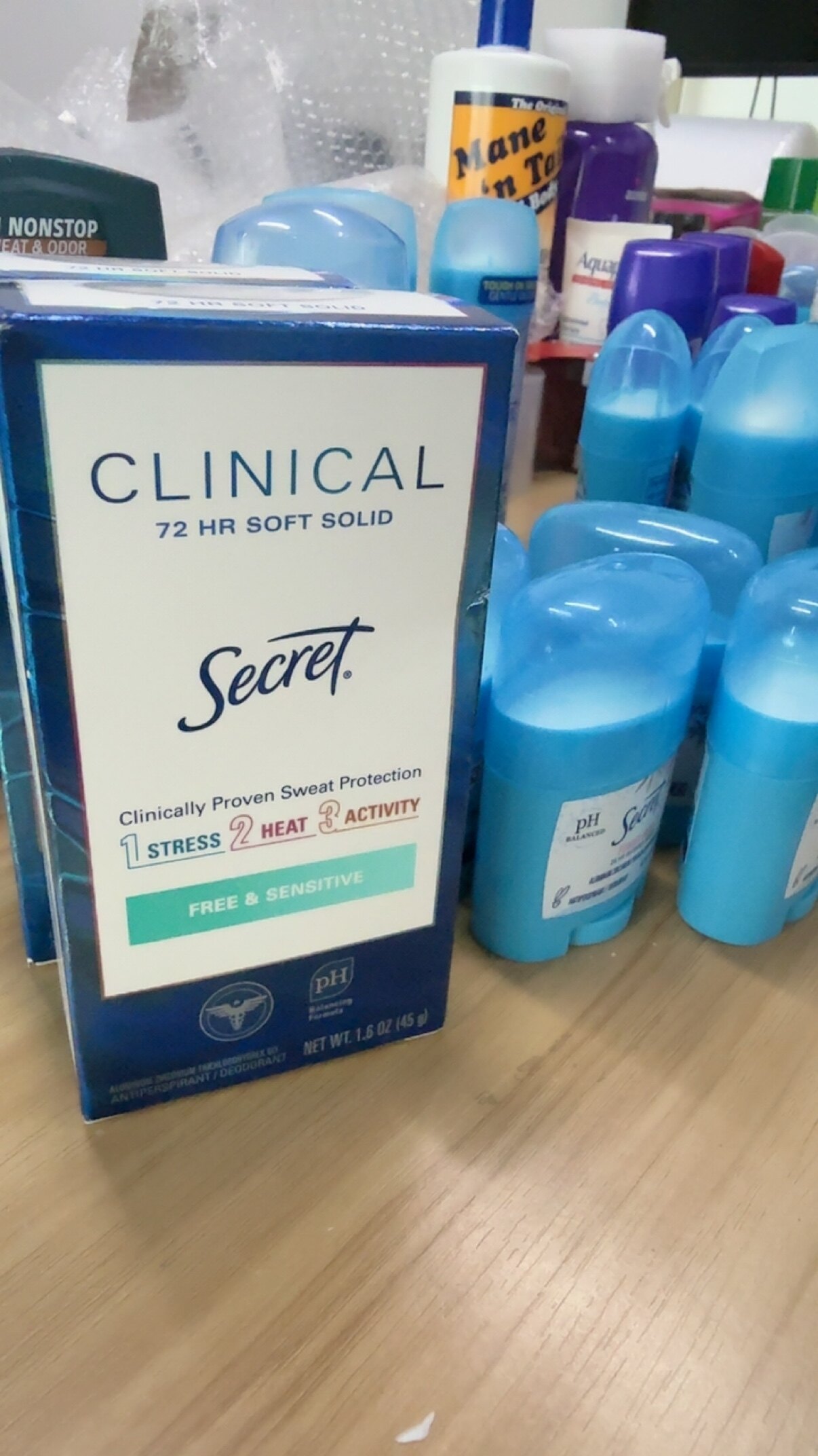 美国进口Secret止汗膏old spice lady suave degree等