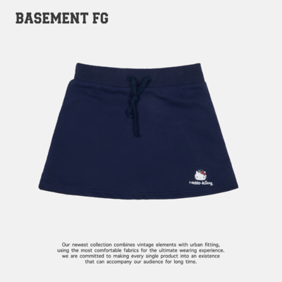 BASEMENTFGxHello Kitty运动针织半身裙女抽绳短裙261150006029