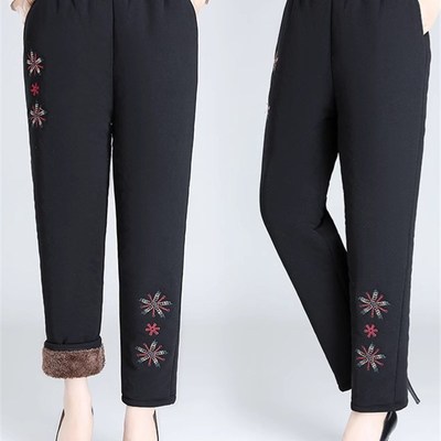 老年人方便穿脱棉裤适合老人穿的防寒裤外穿妈妈保暖裤易穿脱奶奶