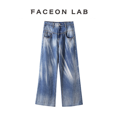 刘宪华同款满钻男女同款裤牛仔裤