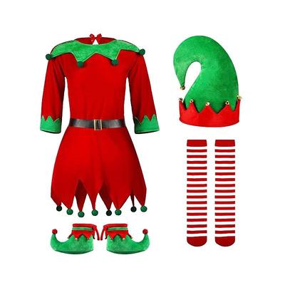 圣诞节服装儿童演出连衣裙宝宝co