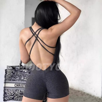 BootyCamp连体衣带胸垫