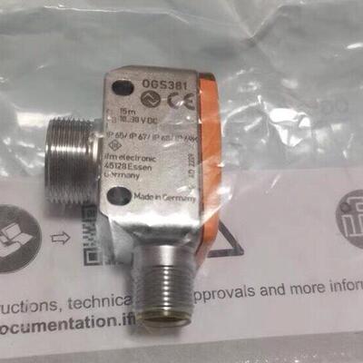 OGS381 ifm易福门激光传感器 工控自动化配件议价维修