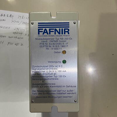 NB250EX-82/2085X-F 液位限制器 FAFNIR工控配件议价维修