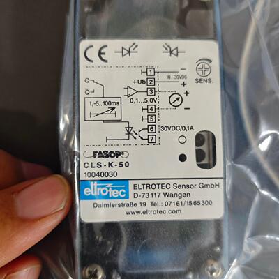 CLS-K-50 传感器 德国ELTROTEC FASOP 工控自动化配件议价维修