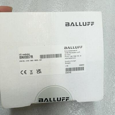 BNI007R BNI IOL-310-000-K025-001 BALLUFF I/O模块议价维修