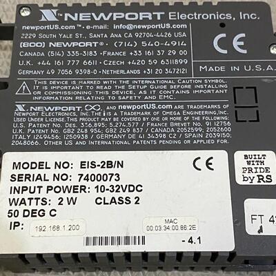 EIS-2B/N 7400073 NEWPORT 工控模块 工业自动化配件议价维修