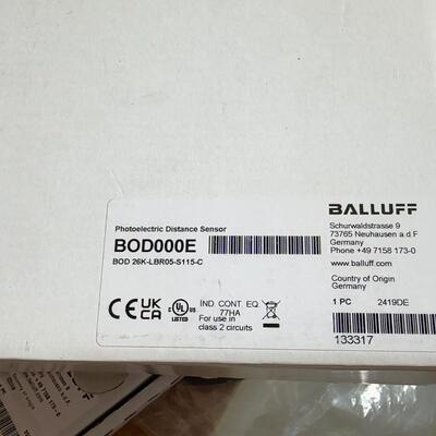 BOD000E BOD 26K-LBR05-S115-C 光电传感器巴鲁夫议价维修