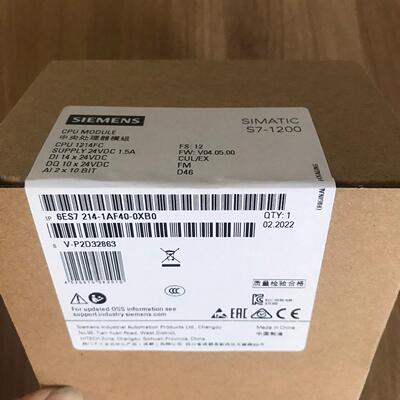 6ES7214-1AF40-0XB0 CPU模块 S7-1200 PLC模组议价维修