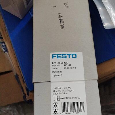 DGSL-8-40-Y3A 迷你滑台 FESTO费斯托 工控自动化配件议价维修