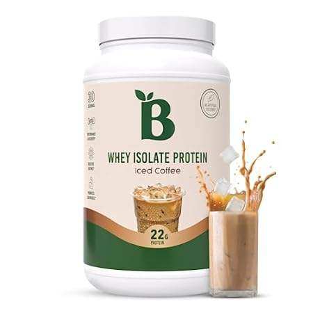 Bloom Nutrition Whey Isolate Protein Powder， Iced Coffee - 小编推荐 ...