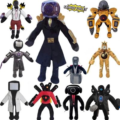 64style Skibidi Toilet Plush Toy Speakerman Plush Toy Soft S