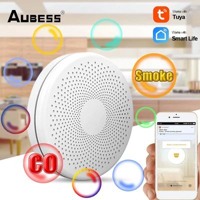 2 em 1 vers?o fun??o wi-fi tuya e vida inteligente detector