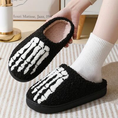 Chinelo de Halloween para Homens e Mulheres, Fantasma Engra?