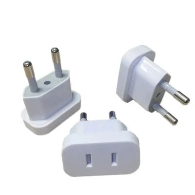 Adaptador de enchufe CN US a EU Euro Europa, convertidor de