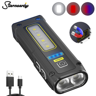 Xpg cob led lanterna 7 engrenagem lanterna recarregável min