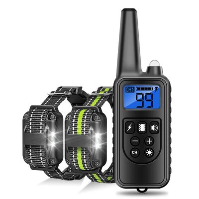 Collar de ennamiento para perros, dispositivo antiladridos,