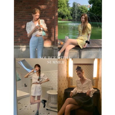 SourceWithU设计感上衣半裙