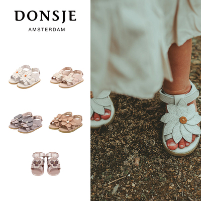 魔术贴透气海边沙滩凉拖鞋子