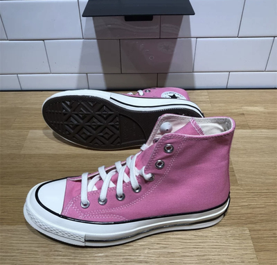 1970s匡威1970S蜜桃粉粉色男女经典高帮透气休闲帆布鞋A08184C