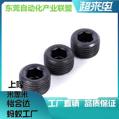 喉塞MSWA8/10/12/14/16/18/20/24/26/28/30通孔型内六角螺塞