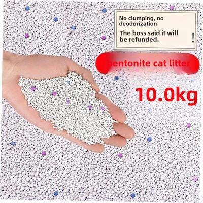 Bentonite 。Cat litter bag 10kg dog sand dog toiletdeodorant