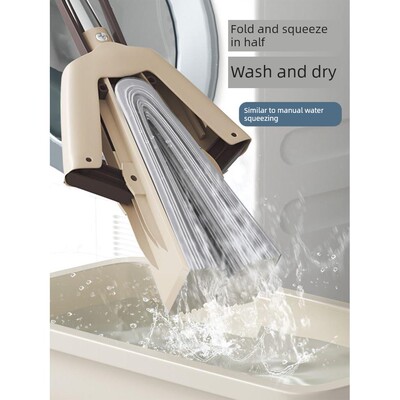 automatic washing mop barrel cleaning set floor cloth 拖把