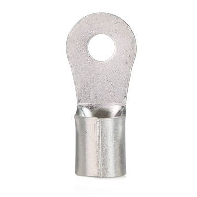 RNB冷压欧式镀锡焊口裸端子圆头