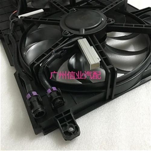 .于众泰t600 1.5/2.0x水箱电子扇G 水箱风扇 T众泰水箱电配件全i.