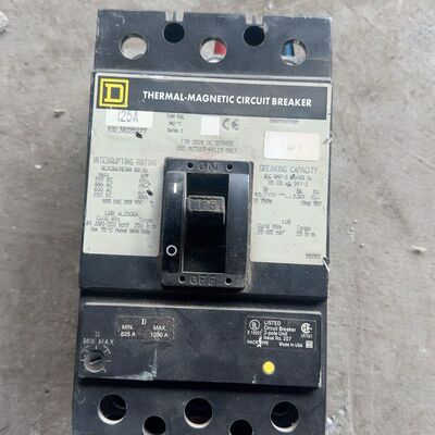 美国Square D温磁断路器 型号KAL36125A 12