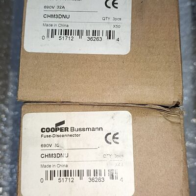 Bussmann巴斯曼熔断路底座 CHM3DNU  共127
