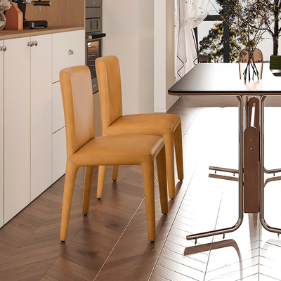 餐椅家用现代简约轻奢高级感椅子靠背椅设计师款餐厅餐桌椅5931