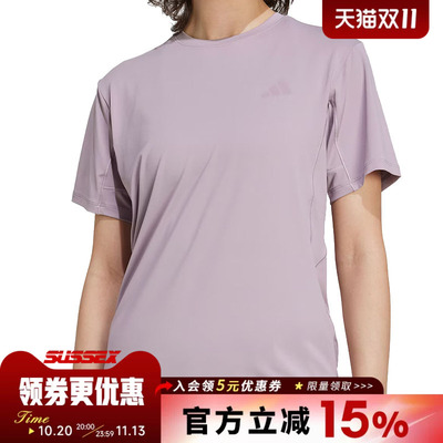 阿迪达斯运动训练休闲T恤