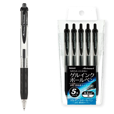 日本逻辑旗舰店低粘度水性笔0.5