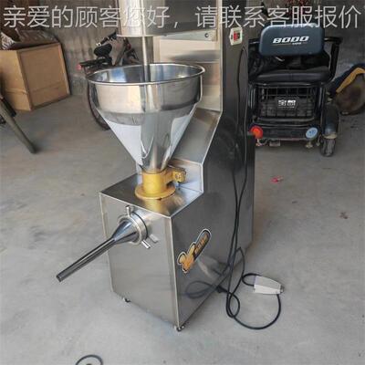 全不锈钢立肠 电动变频调式速灌香肠机 RJR鲁工新款灌现机货
