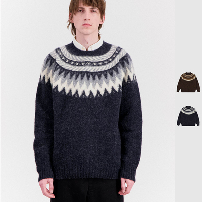 HOWLIN 25AW 山中魔法师款毛衣 老虎上上山 买手店