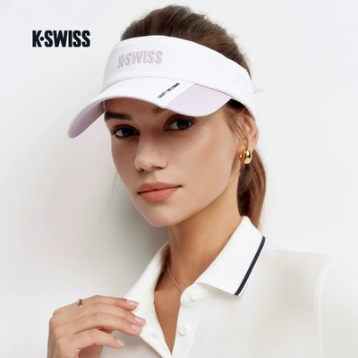 KSWISS盖世威运动帽女 26夏季新款 休闲网球空顶帽C3621-353-1SZ