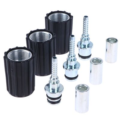 High Pressure Washer Hose Insert Fittings D14 D15mm Ring Nut