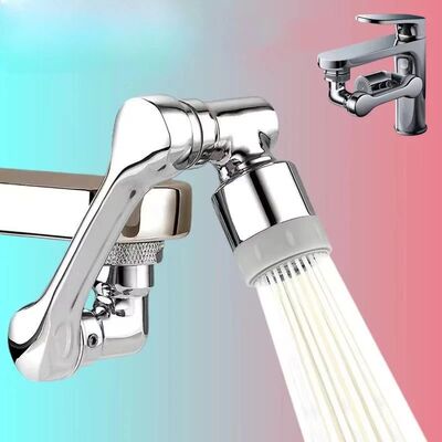 Plastic1080° Universal Rotation Faucet Sprayer Head 22/24mm