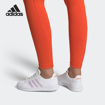 adidas夏季低帮系带eg4029运动鞋