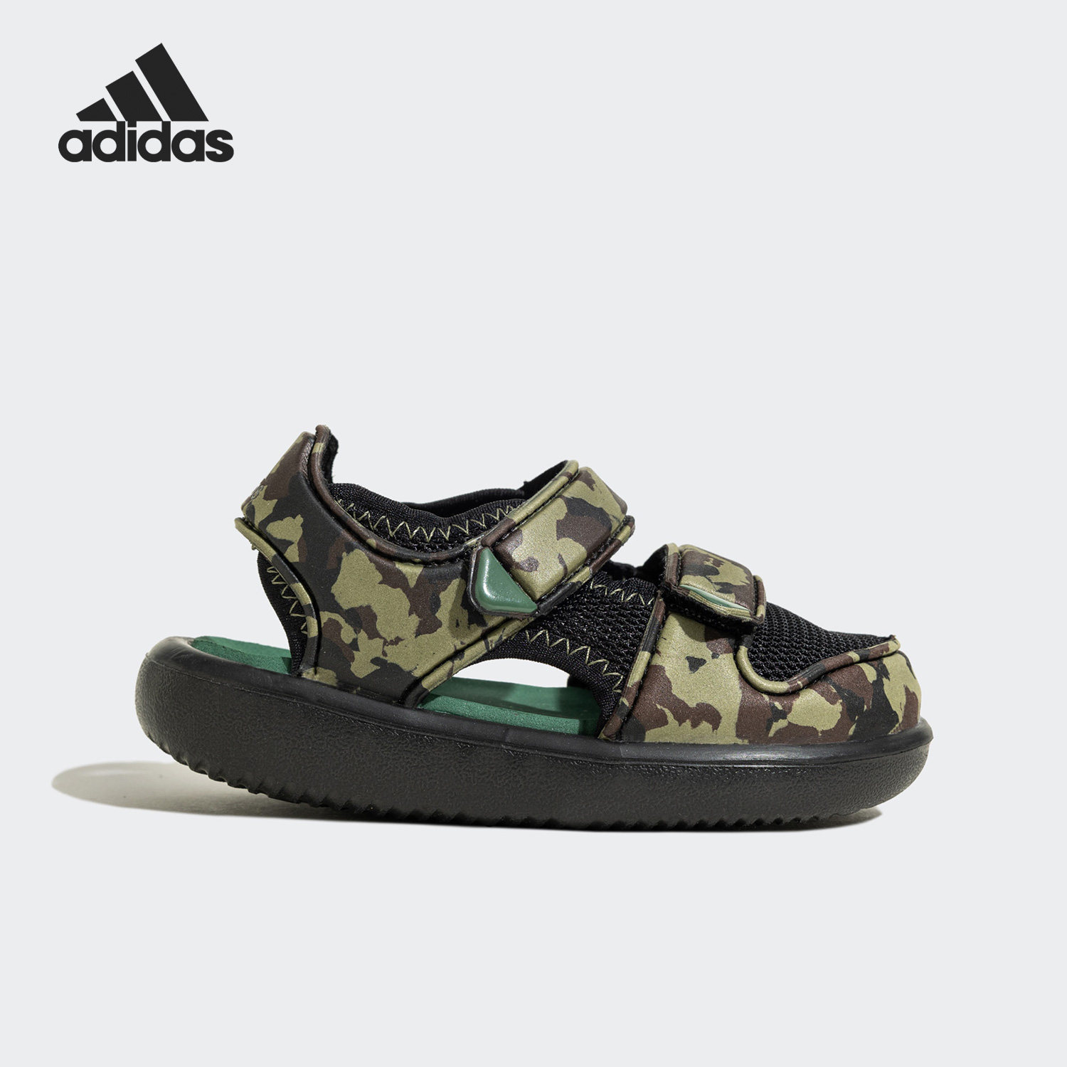 Adidas/阿迪达斯正品夏季新款婴童运动沙滩凉鞋HP6786