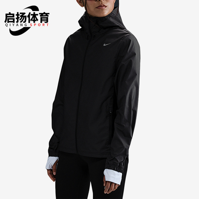Nike/耐克正品春秋女士轻薄梭织运动经典跑步上衣夹克DX0319-010
