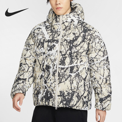 Nike/耐克正品2024新款男士时尚潮流保暖棉服外套HF0034-104