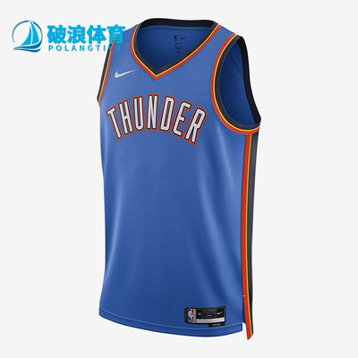 Nike/耐克正品Oklahoma Swingman男士透气无袖T恤DN2147-403