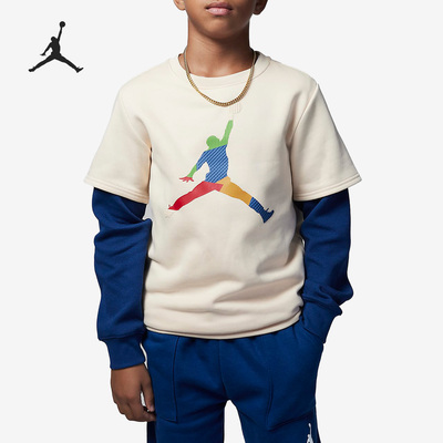 Nike/耐克正品Jordan Messy Room大童假两件卫衣FD4971-219