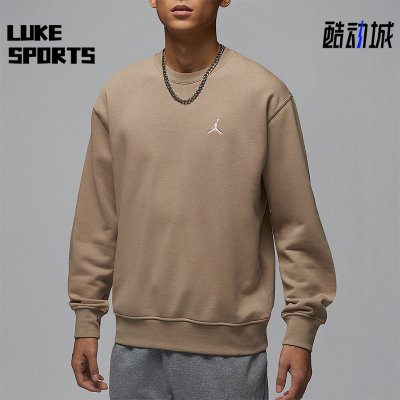 Nike/耐克正品JORDAN男士宽松保暖圆领运动卫衣FV7296-257