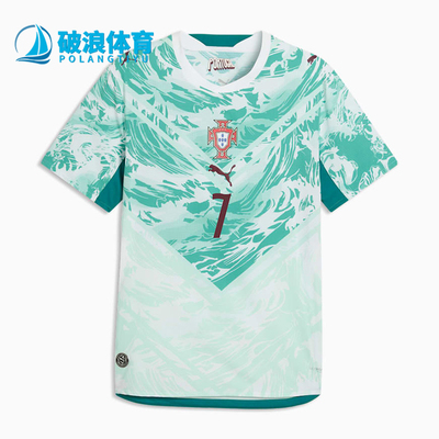 Puma/彪马正品夏季男士运动吸湿排汗套头足球短袖T恤788145-77