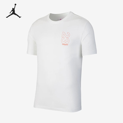 Nike/耐克正品JORDAN男士圆领套头透气低帮短袖CJ6233-010